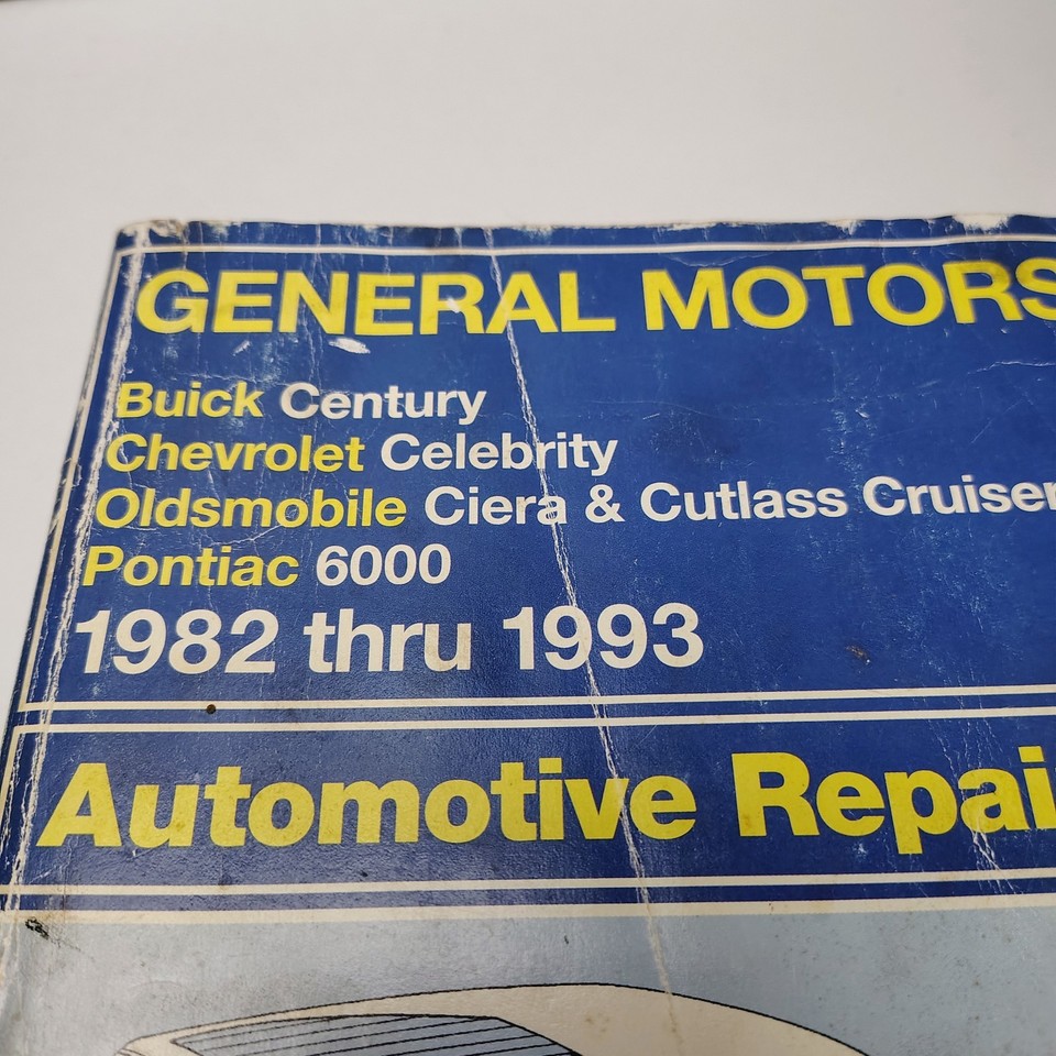 Haynes 829 Auto Repair Manual General Motors Buick Chevrolet Oldsmobile ...