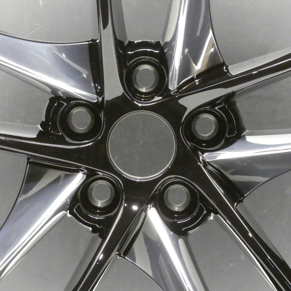 TOYOTA SUPRA MK5 19" BLACK POLISHED ALLOY WHEEL RIM 10J OEM REAR ...