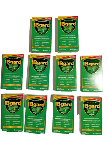 IBgard for Irritable Bowel Syndrome 48 Capsules Expires 8/2026 | eBay