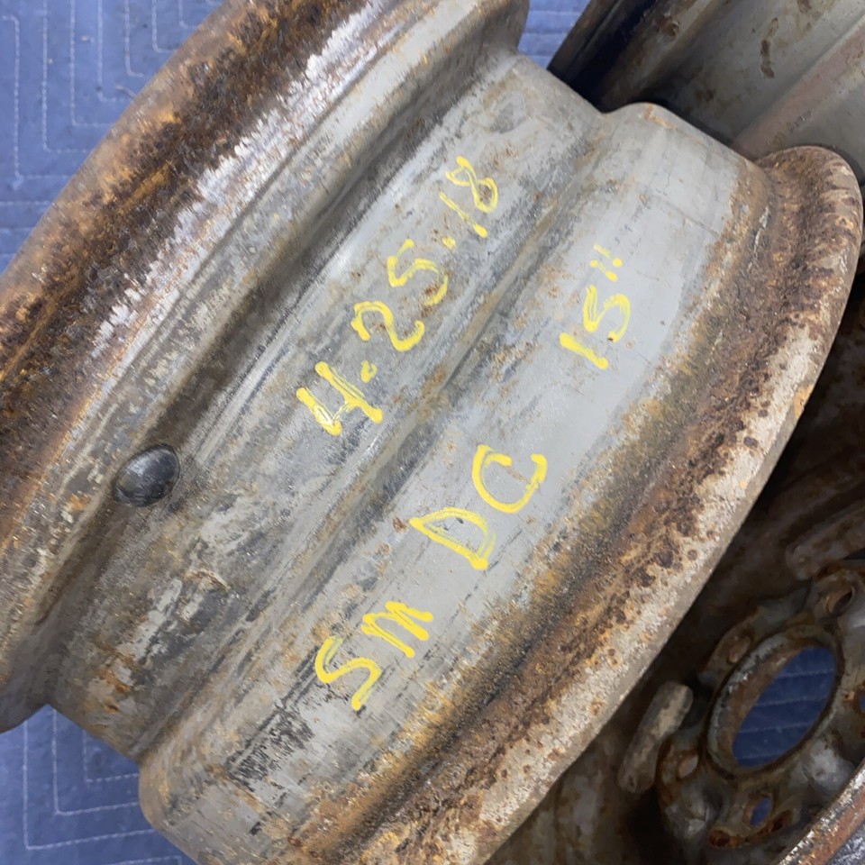 Set Chevelle Impala SS rally wheels 15x6 DC Code Kelsey Hayes 396 350 ...