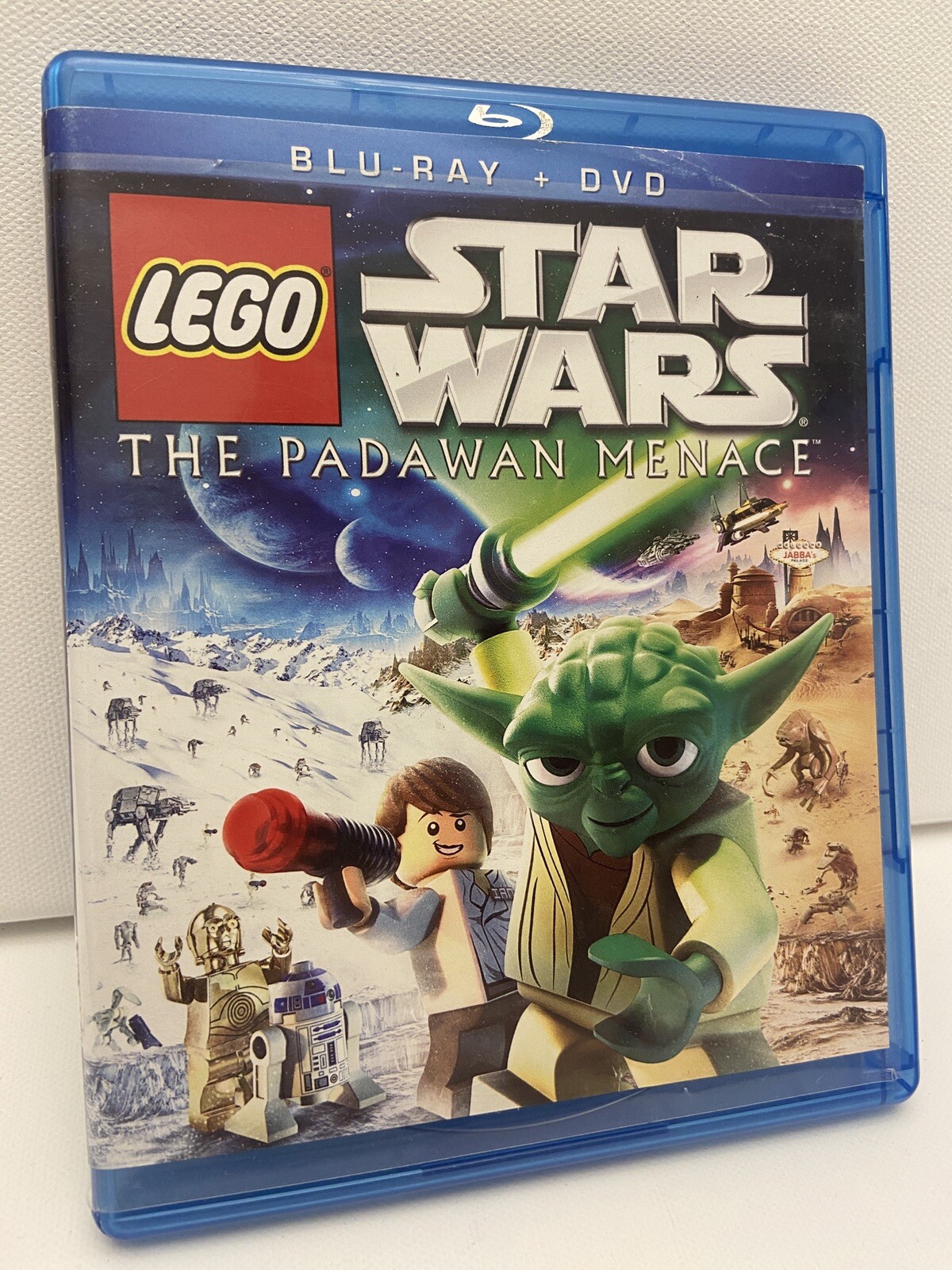 LEGO Star Wars: The Padawan Menace Blu-ray & Standard DVD Combo Pack ...