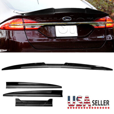 For Ford Fusion Mondeo 2013-2020 Rear Trunk Spoiler Lip Roof Tail Wing ...