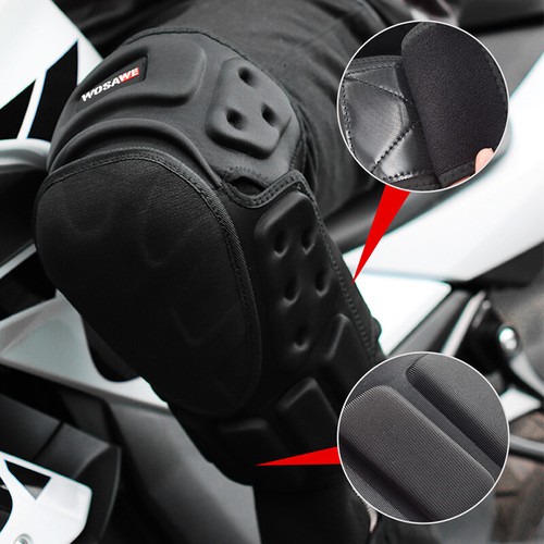 WOSAWE Adults Motorcycle Knee Pads Shin Guards Motocross Protector ...