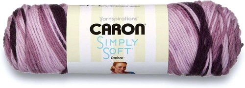 Caron Simply Soft Ombre Acrylic Aran Knitting Wool Yarn 141g - 8315 ...