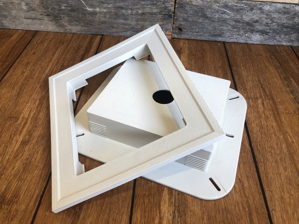Woodland Mist Vinyl J-BLOCK Siding UNIBLOCK MOUNTING BLOCK 8"x7"x .75 ...
