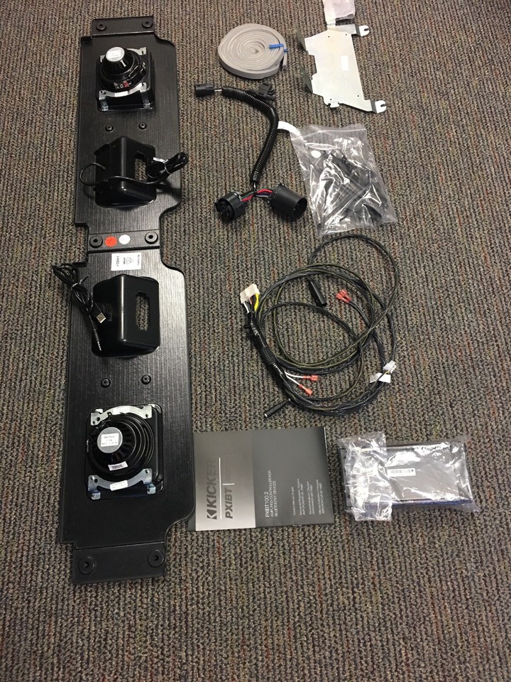 2019-2024 GMC Sierra 1500 Kicker Multi Pro Tailgate Sound System ...