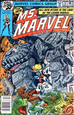 Ms. Marvel #21 - Original Series - Cockrum Cover | eBay