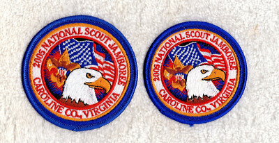 Q2 18 oa bsa scouts NOAC 2022 / 2005 NATIONAL JAMBOREE BLUE BORDER SET ...