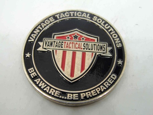 VANTAGE TACTICAL SOLUTIONS SURVIVAL THROUGH TRAINING CHALLENGE COIN | eBay
