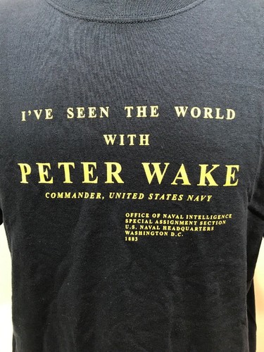 Peter Wake T Shirt I've Seen the World United States Navy Commander XL ...