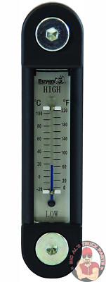 Buyers Products Glass Oil Level Gauge w/ Temperature Indicator, LDR02A ...