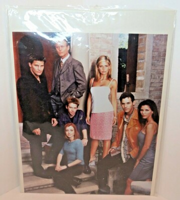 Buffy The Vampire Slayer Full Cast with Angel Photograph Picture 8x10 ...