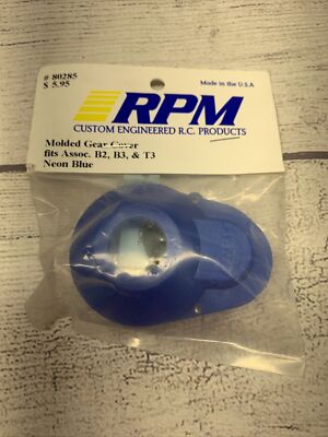 RPM Team Associated B2 B3 T3 Series HD Gear Cover Plastic Blue 80285 ...