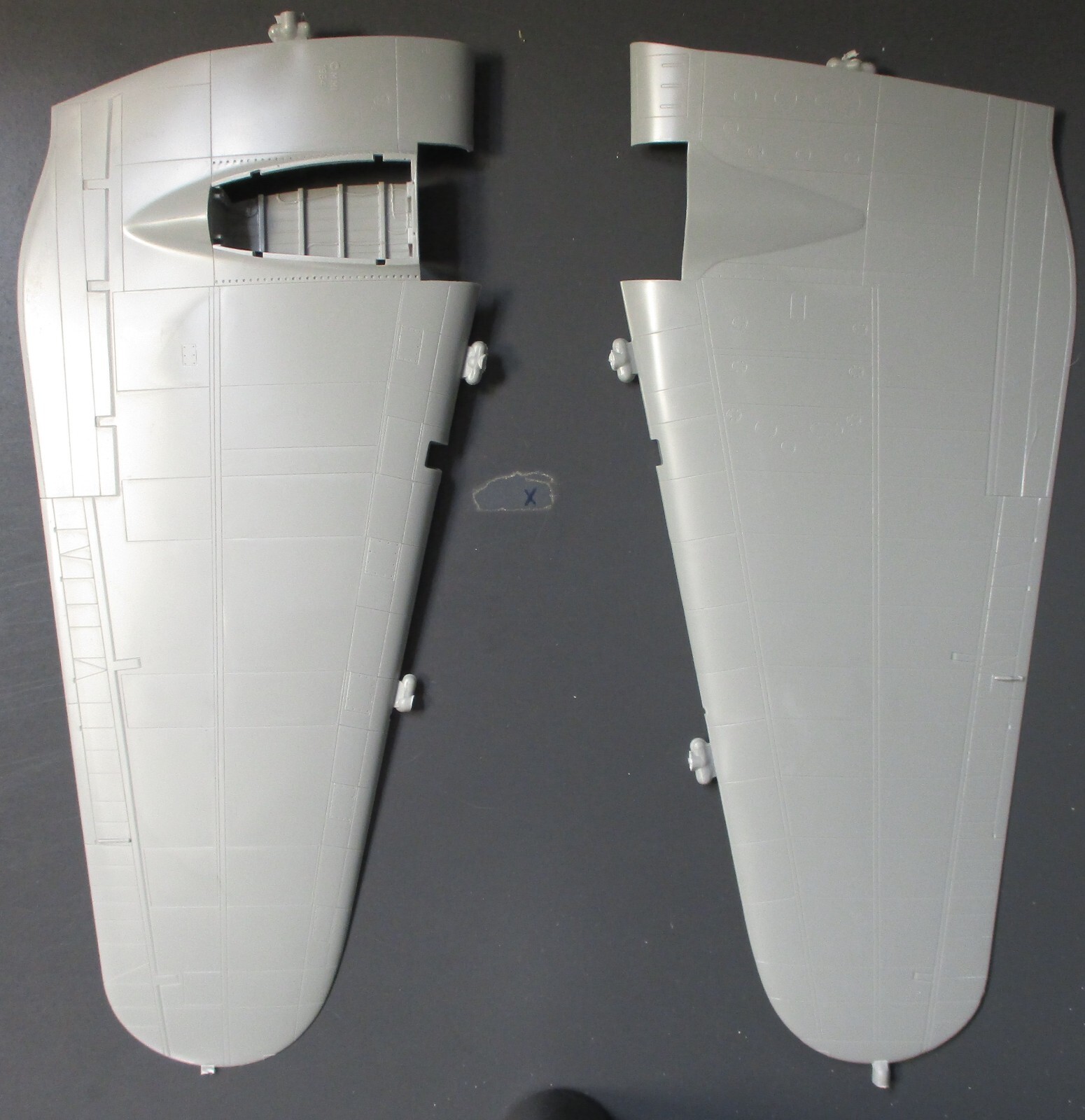 Monogram 1/48th Scale Heinkel He 111 - Left Side Wings from Kit No ...