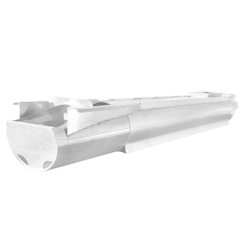 Pontoon Boat Transom Float Tube Log | 25 FT x 27 Inch w/ Strakes | eBay