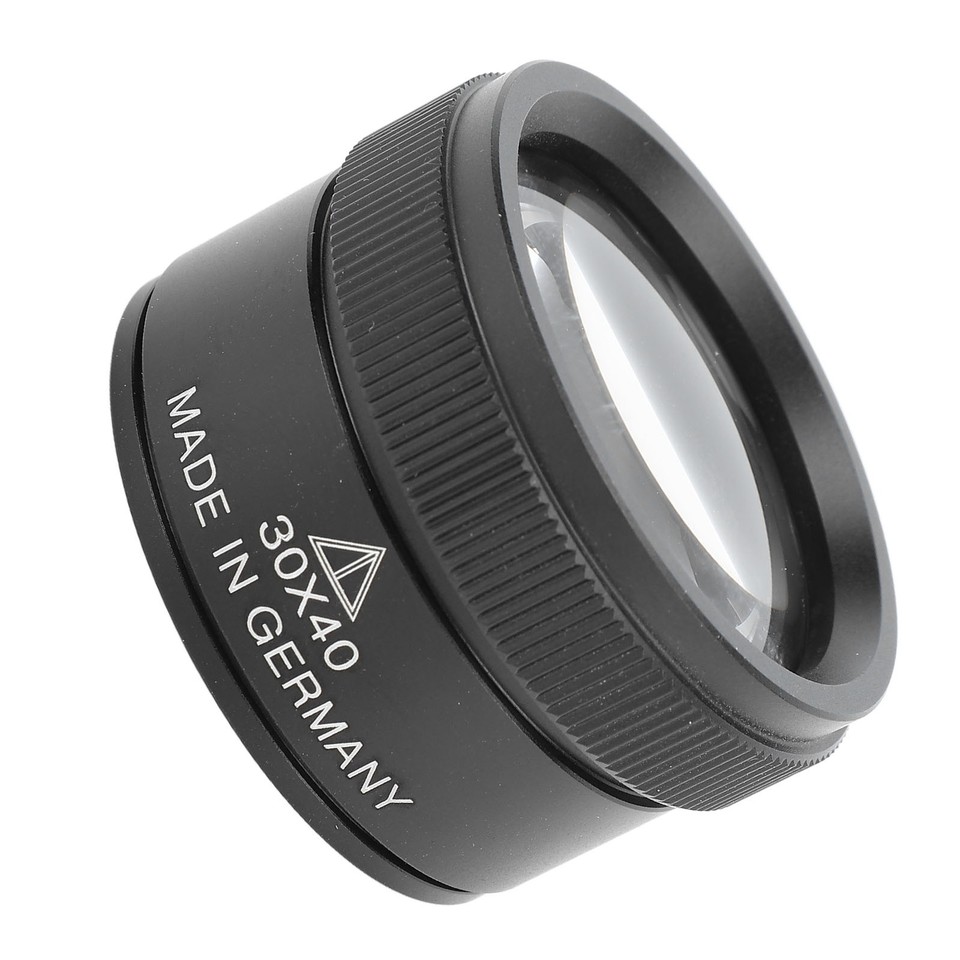 30X Jeweler Loupe Optical Lens Portable Magnifying Glass Eye Loupe ...