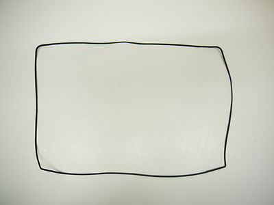 NEW LCD Screen Middle Frame Rubber Bezel MacBook Air 13" A1466 2013 ...