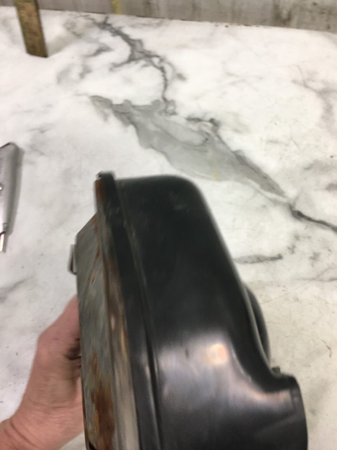 74 Honda CB 200 CB200 T CB200T left air filter box airbox | eBay