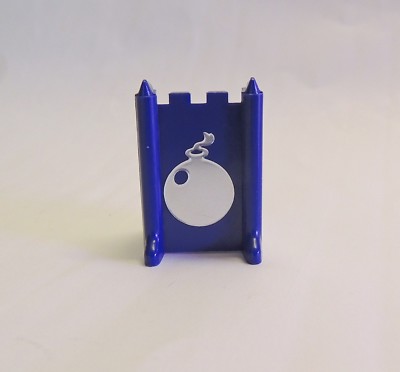 Vintage 1977 Stratego BLUE Army Piece BOMB Classic Board Game ...