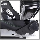 2X BRIDE Seats Low Max Racing Seats Black Adjustable Backrest w/ Slider ...