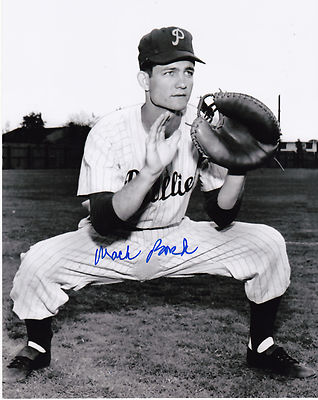 MACK BURK PHILADELPHIA PHILLIES ACTION SIGNED 8x10 | eBay