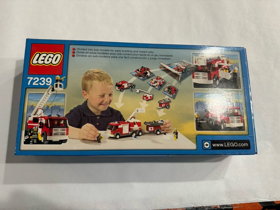 Lego City 7239 Fire Truck | eBay