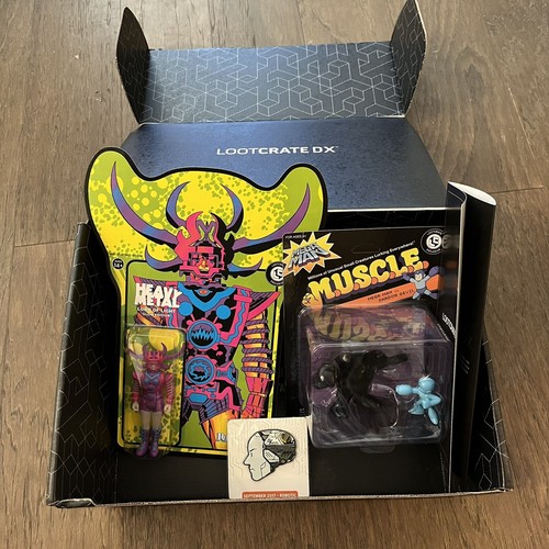 Heavy Metal Lord of Light, Mega Man MUSCLE Figures, Pin - Loot Crate ...