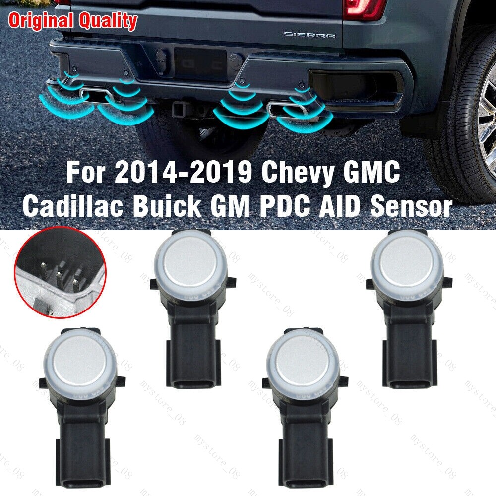 4pcs OEM Quality PCD Parking Assist Sensor For Chevy Cadillac Buick GM ...