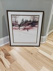 Michael Atkinson Spring Thaw signed lithograph Framed & triple matted ...