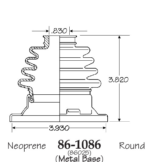 Inner & Outer CV Axle Boot for VOLKSWAGEN TRANSPORTER 1968-1979 | eBay
