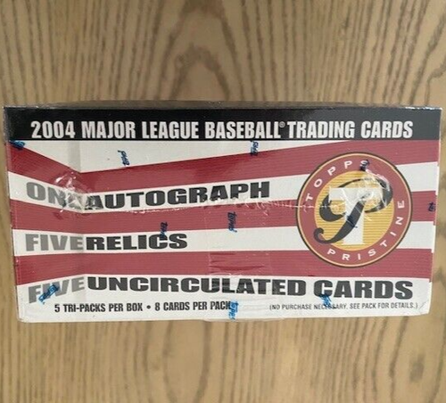 2004 Topps Pristine Baseball Sealed Hobby Box | eBay