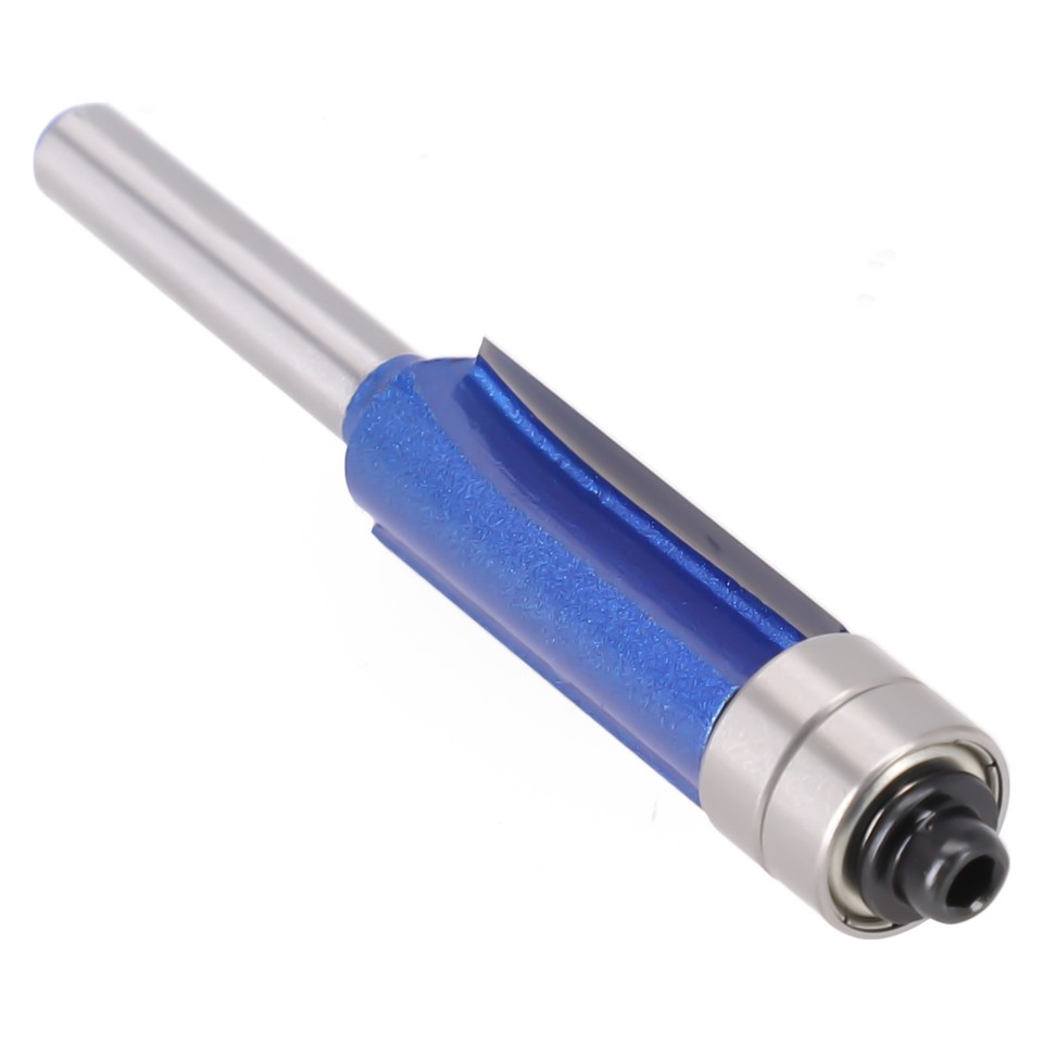 Flush Trim Bit Router Bit 6.35mm Shank Double Bearing Woodworking ...