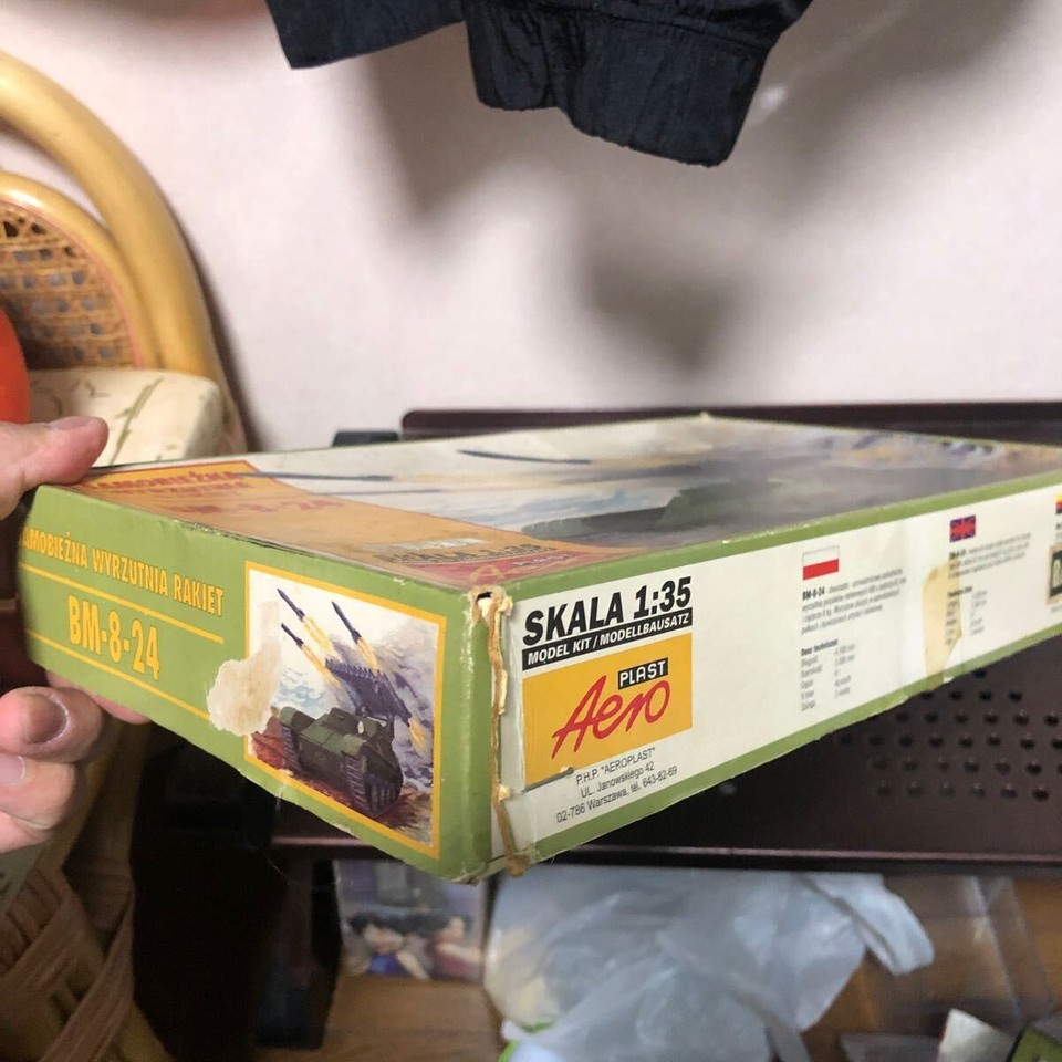 43 Unassembled 1/35 Bm-8-24 Soviet Army Self-Propelled Multi-Rocket ...