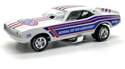 M2 MACHINES DIORAMA AUTO FIGS 1971 DODGE CHALLENGER FUNNY CAR NHRA ...
