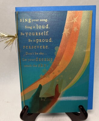 Graduation God’s Blessing Mahogany Hallmark Greeting Card (+Envelope 5. ...