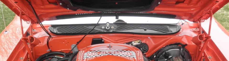 70 71 72 73 74 Barracuda Cuda AAR Challenger RT T/A cowl vent screen ...