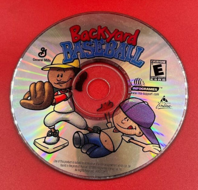 1999 Infogrames Interactive PC Games General Mills Backyard Baseball | eBay