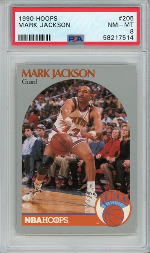 1990 Hoops #205 Mark Jackson PSA 8 | eBay