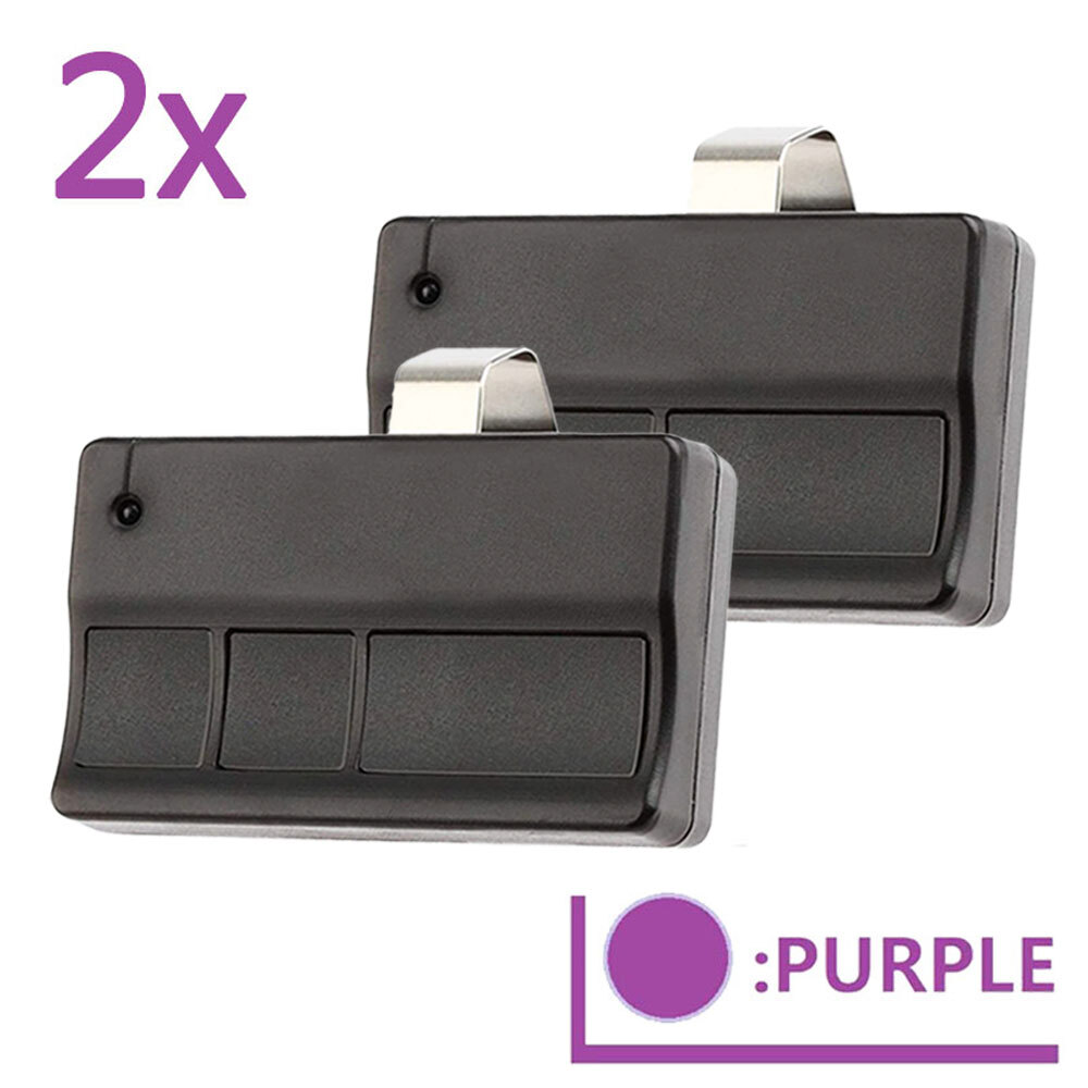 2 Pcs For Chamberlain LiftMaster Craftsman Garage Door Opener Remote ...