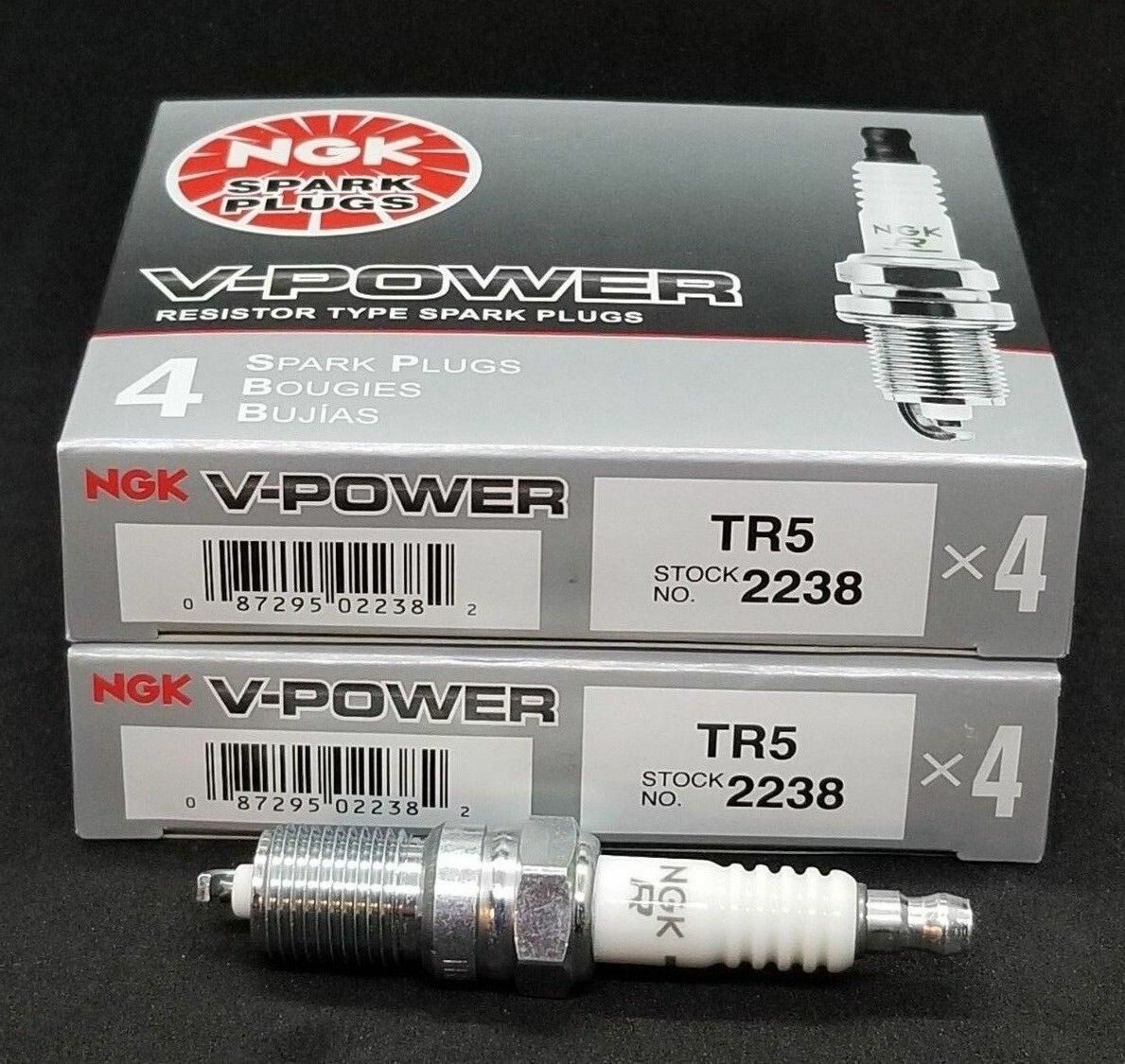 8 Spark Plugs NGK TR5 2238 V-Power 8 Cylinders | eBay