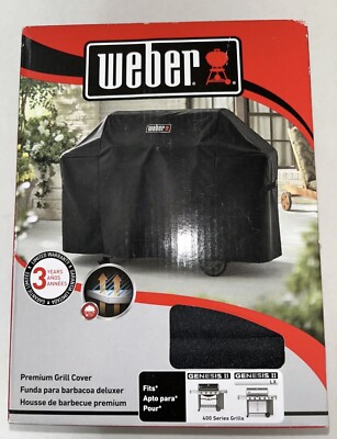 Weber Genesis II Fits 400 Series Premium Grill Cover, #217131 NIB ...