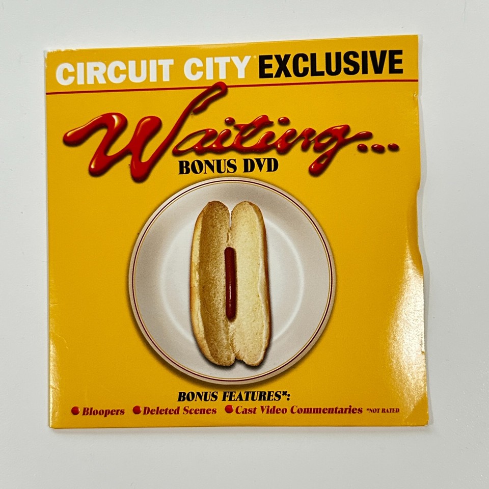 Waiting [Unrated & Raw] + Bonus Circuit City Exclusive DVD Rare OOP | eBay