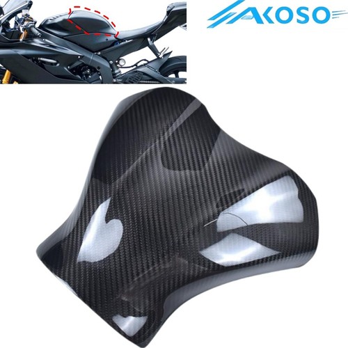 100% Carbon Fiber 2017-2020 For Yamaha YZF R6 Fuel Tank Cover Protector ...