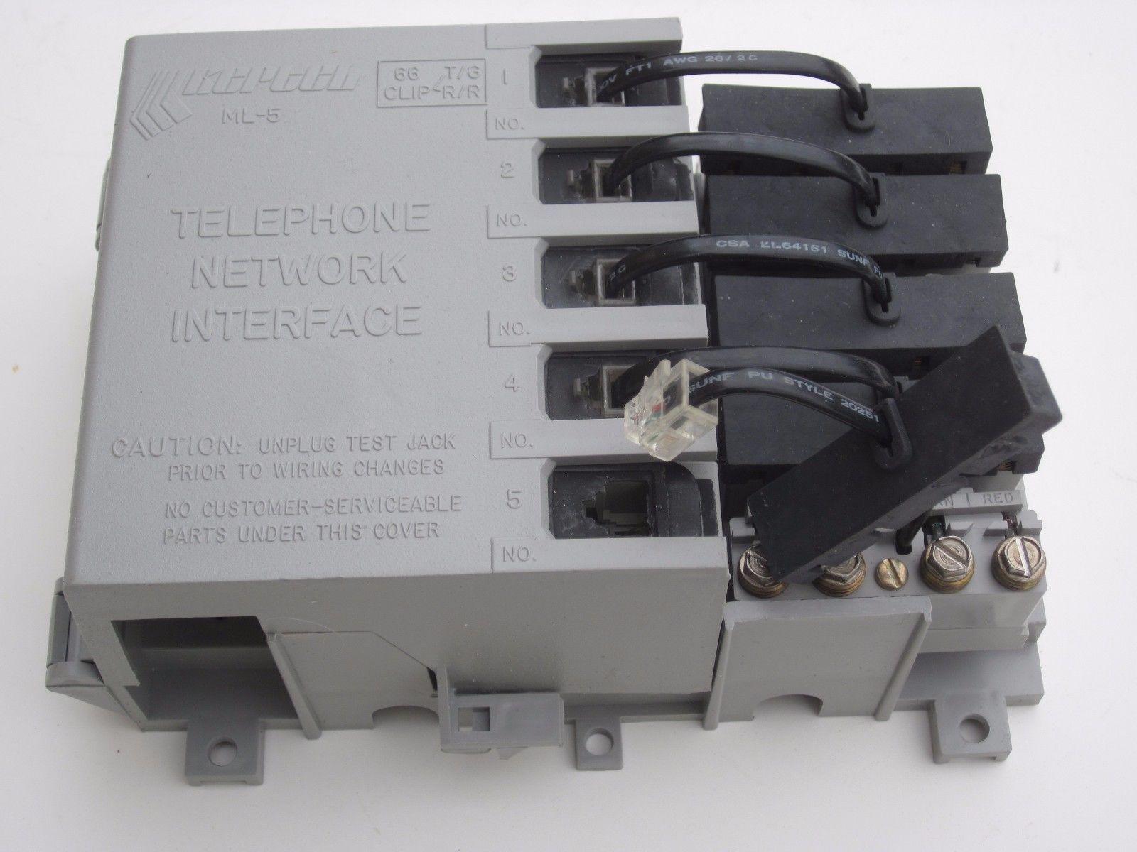 Keptel ML-5 Multi-Line Telephone Network Interface Device (NID ...