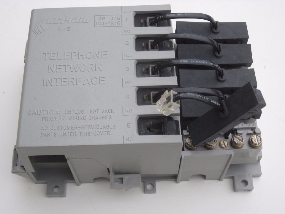 Keptel ML-5 Multi-Line Telephone Network Interface Device (NID ...