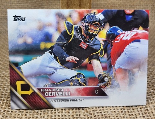 2016 Topps Series 1 Francisco Cervelli Baseball Card #276 Pirates FREE ...