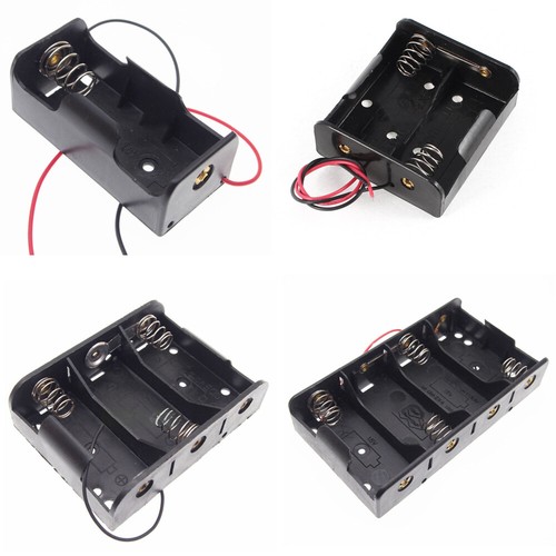 C Cell Battery Holder Case Box With Wire1 2 3 4 Slots,Various Types and ...