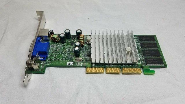 Leadtek WinFast A180 B T 128 MB Graphics Card GPU AGP 8x for sale ...