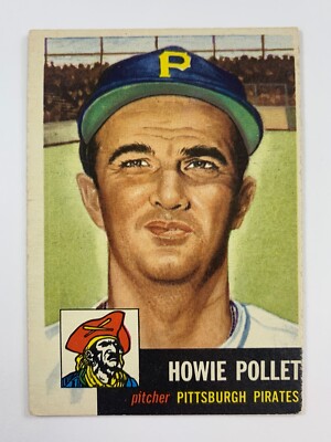 1953 Topps Baseball #83 Howie Pollet (Pirates) 122E | eBay
