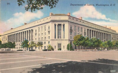 Postcard Department of Justice, Washington, D.C., VTG VPC03. | eBay